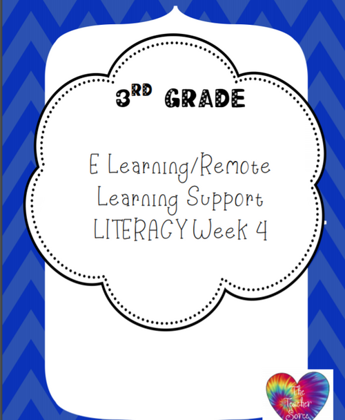 3rd Grade literacy Activities Week 4 - Amped Up Learning