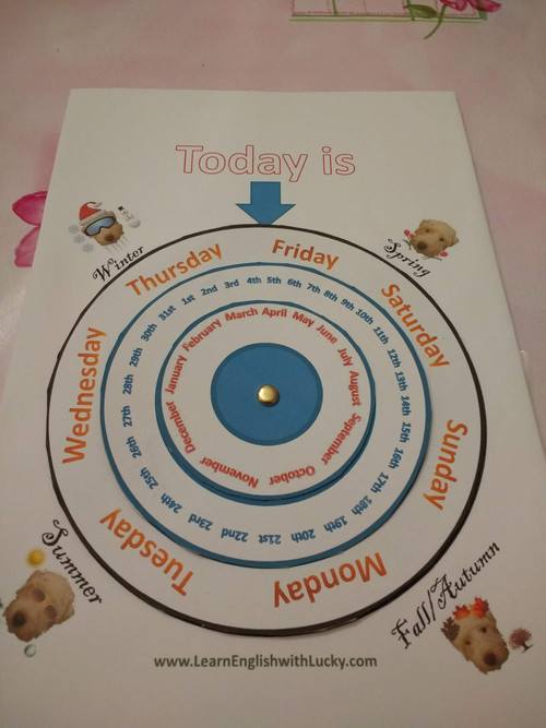 Distance Learning: Teaching the Days, Months, Seasons, and Ordinal ...