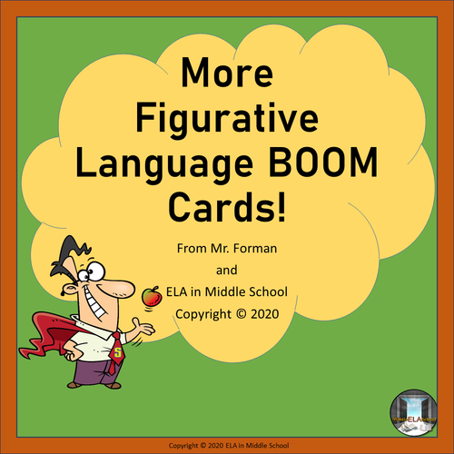 Figurative Language Boom Cards
