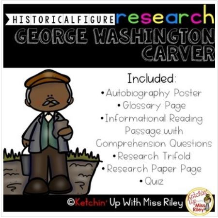 George Washington Carver Research Packet - Amped Up Learning