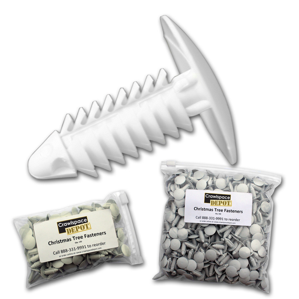 Christmas Tree Fasteners - Crawlspace Depot
