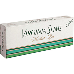 Virginia Slim Menthol Box 100's - Sun Wholesale, Inc.