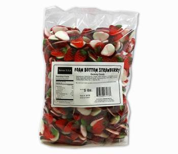 Kervan Gummies 5 LB Foam Bottom Strawberry - Sun Wholesale, Inc.