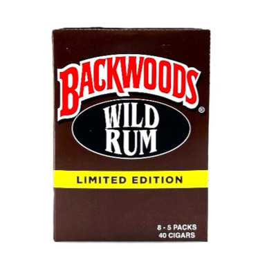 Backwoods Wild Rum 5 ct - Sun Wholesale, Inc.
