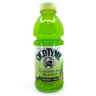 Old Tyme Caribbean Blends Cherry Lime 24/20 oz - Sun Wholesale, Inc.