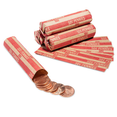 US Penny Coin Wrapper 36 ct, Each - Sun Wholesale, Inc.