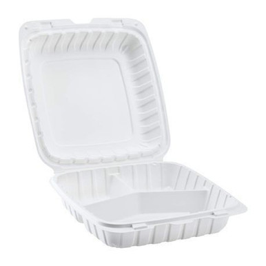 WellChoice 8 x 8 (PW83) 3-Comp Container 150 ct - Sun Wholesale, Inc.