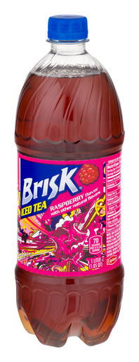 Brisk Raspberry Tea 15/1 L - Sun Wholesale, Inc.