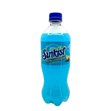 Sunkist Berry (Blue) Lemonade 24/20 oz - Sun Wholesale, Inc.