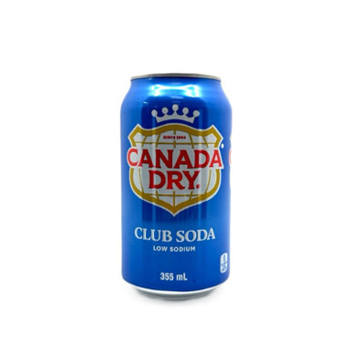 Canada Dry Club Soda Can 24/12 oz - Sun Wholesale, Inc.