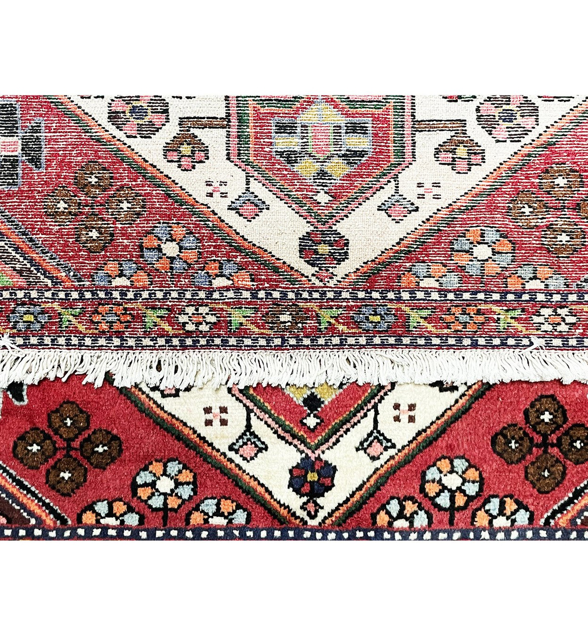 3'5" x 4'6" Geometric Persian Shahsavan Rug - Rugs.net