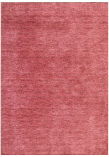 5 x 8 Contemporary Handmade Solid-Red Affordable Rug - Rugs.net