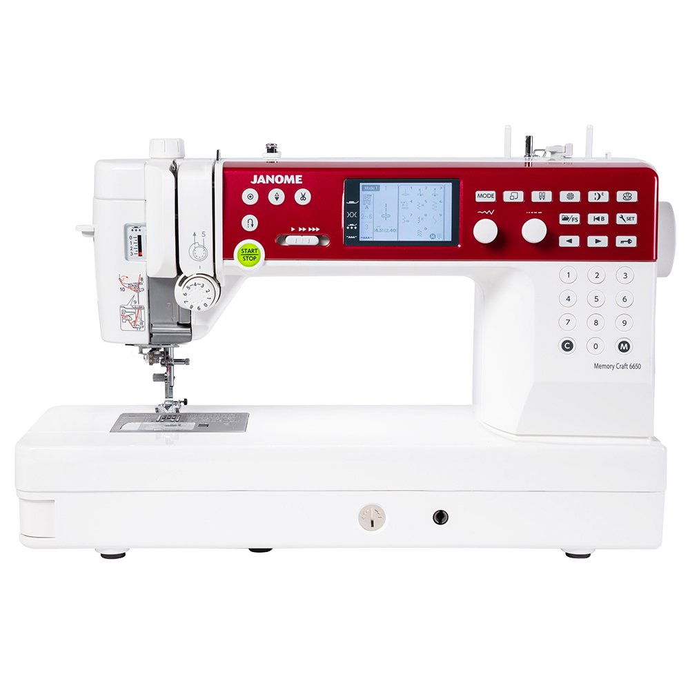 Janome Memory Craft 6650 9mm HS Quilting/Sewing Machine - Sew Many Stitches