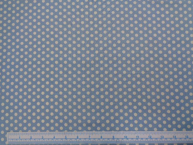Medium Dots in Blue - Sew Many Stitches