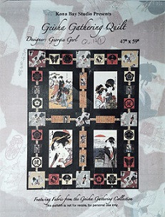 Geisha Gathering Quilt Kit - Sew Many Stitches