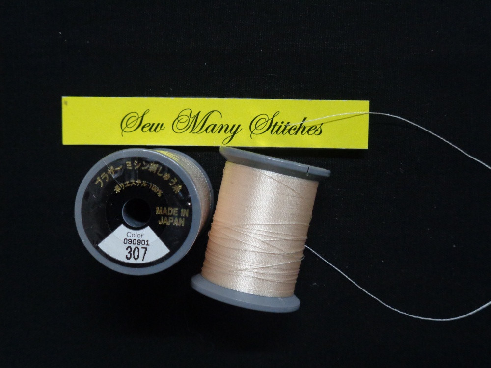 Brother Embroidery Thread Linen 307N - Sew Many Stitches