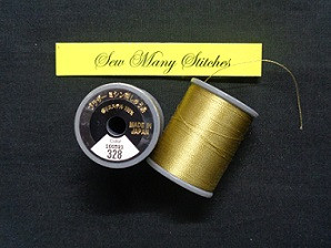 Brother Embroidery Thread Brass 328N - Sew Many Stitches