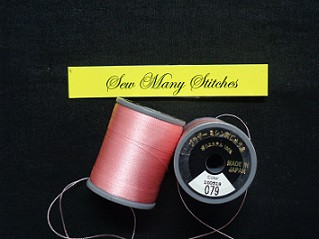 Brother Embroidery Thread Salmon Pink 079N - Sew Many Stitches