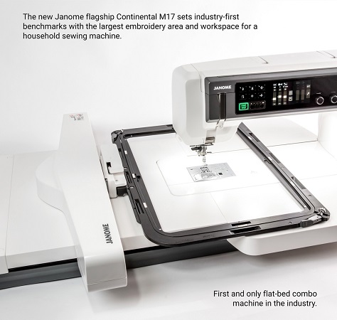 Janome Continental Memory CM17 - Sew Many Stitches