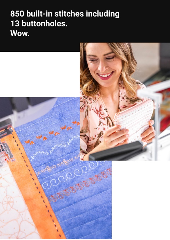 Janome Continental Memory CM17 - Sew Many Stitches
