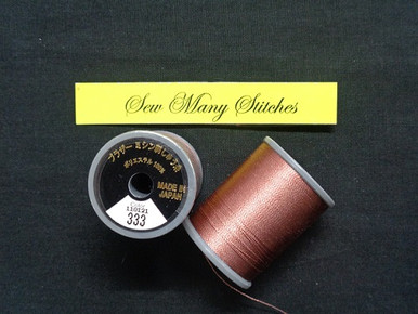 Brother Embroidery Thread Amber red 333N - Sew Many Stitches
