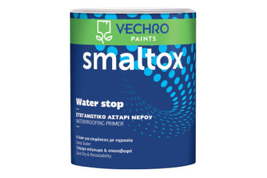 ΣΤΕΓΑΝΩΤΙΚΟ ΑΣΤΑΡΙ ΝΕΡΟΥ SMALTOX WATER STOP | Δομικά Υλικά & Χρώματα ...