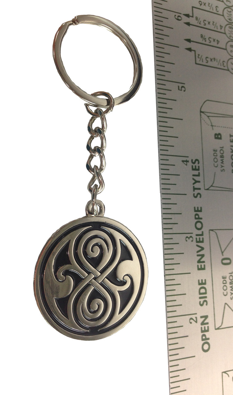 Doctor Who: Seal of Gallifrey (Rassilon) - UK Imported Metal Keyring ...