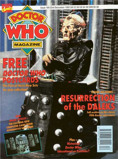 Doctor Who Magazine #194 - Doctor Who Store