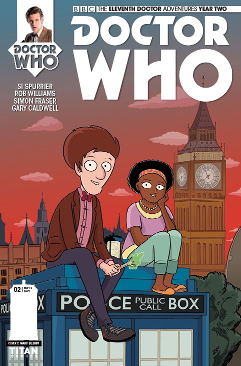 Doctor Who Comic Book: 11th Doctor Titan Comics Year 2 Issue #2 ...
