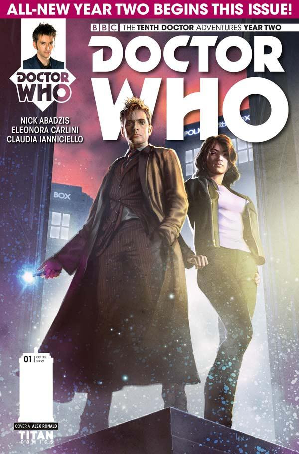 Cartoon 10th Doctor