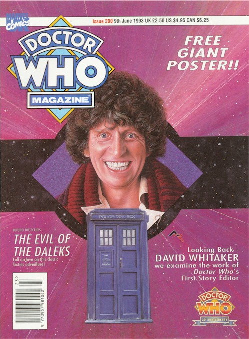 Doctor Who Magazine Issue #200 - Free Giant Poster - Doctor Who Store