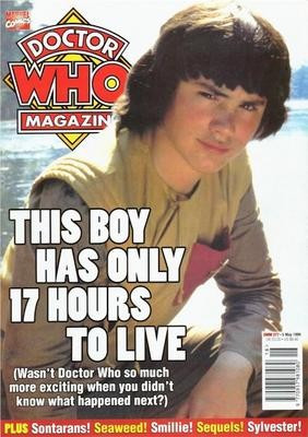 Doctor Who Magazine Issue #277 Adric - Matthew Waterhouse) - Doctor Who ...