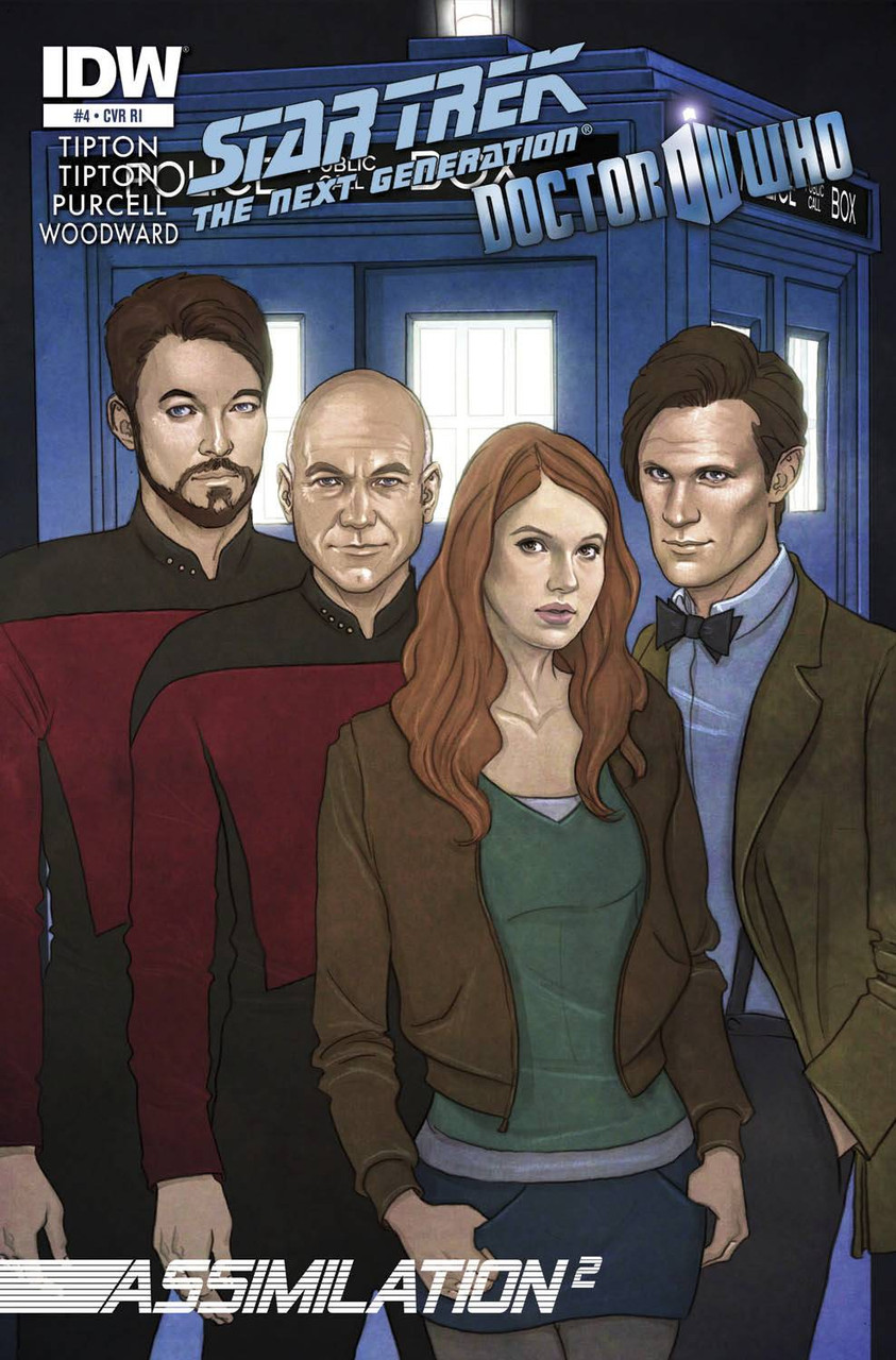 Doctor Who & Star Trek The Next Generation Assimilation² IDW Comic Book ...