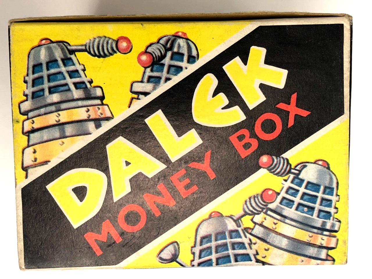 Vintage 1965 DALEK MONEY BOX - Cowan de Groot LTD in Original Box ...