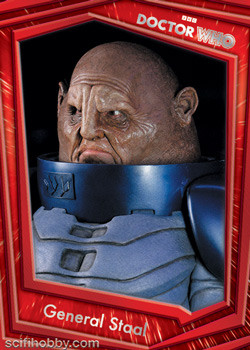 Doctor Who: Series 1 - 4 Adversaries Chase Card # ADV27 - GENERAL STAAL ...