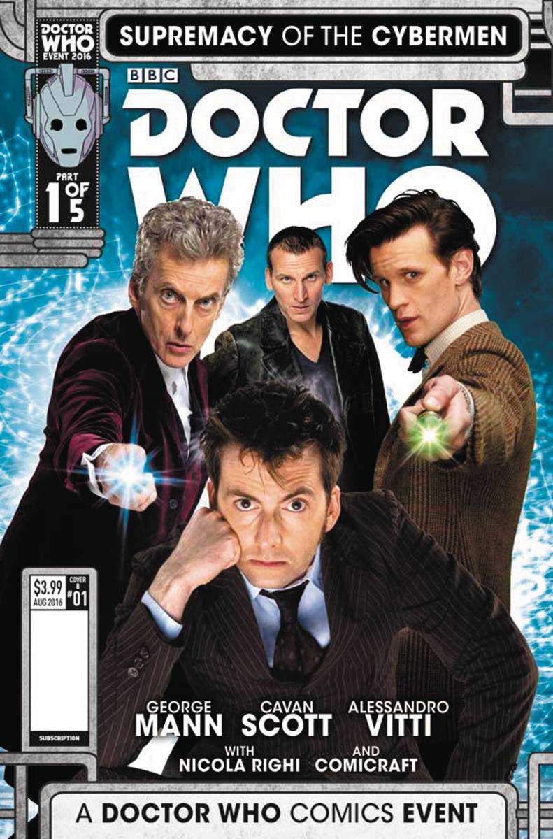 Doctor Who: SUPREMACY OF THE CYBERMEN Issue #1 of 5 (Photo Cover B ...