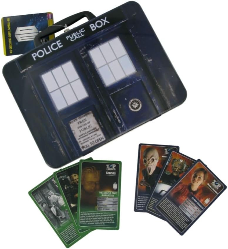Doctor Who TARDIS Collectors Tin - Top Trumps Card Game (Includes 60 ...
