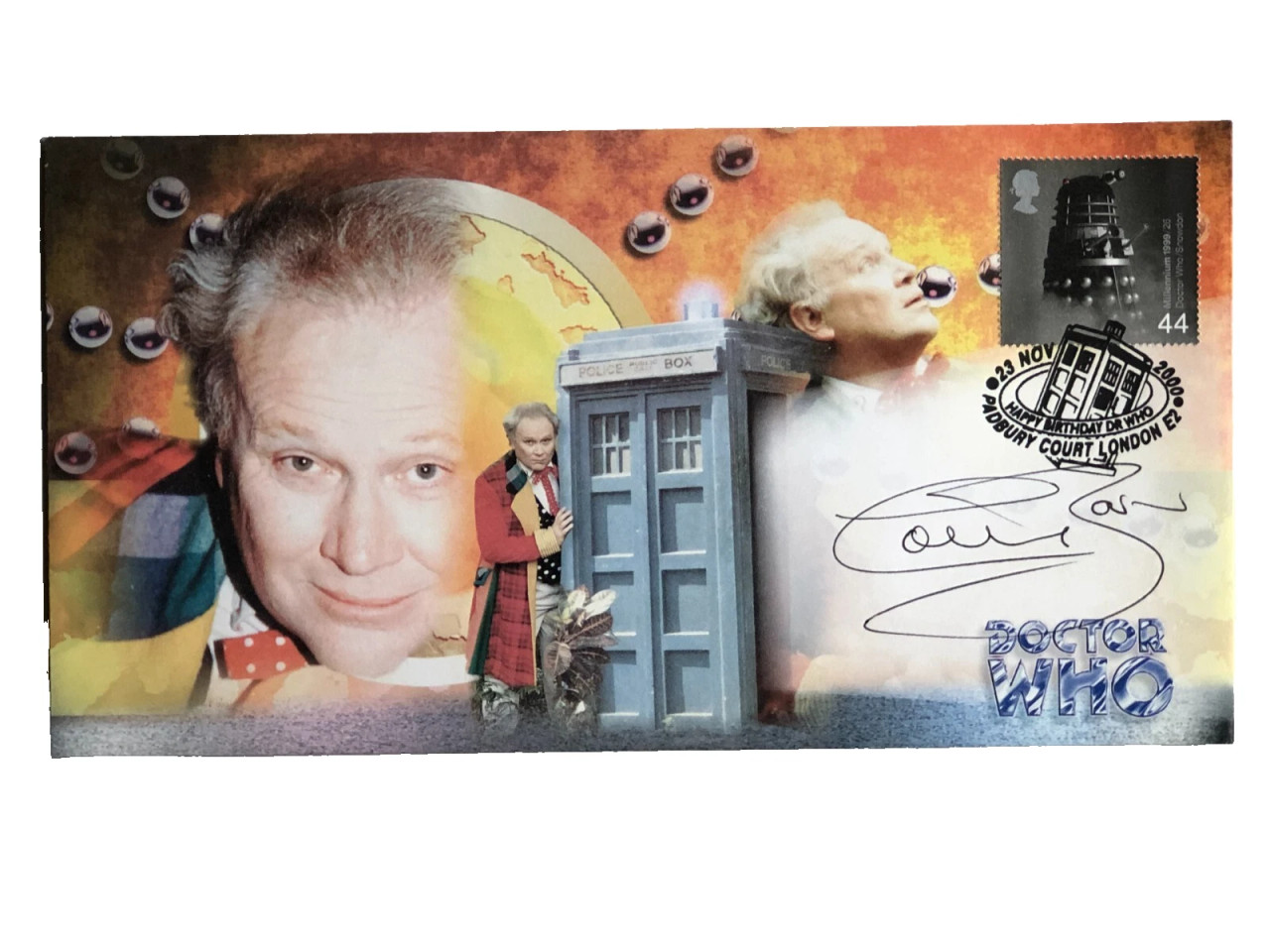 Doctor Who - COLIN BAKER - Genuine Autographed UK Issued Stamp Cover ...