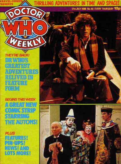 Doctor Who Weekly Magazine #40 - Doctor Who Store