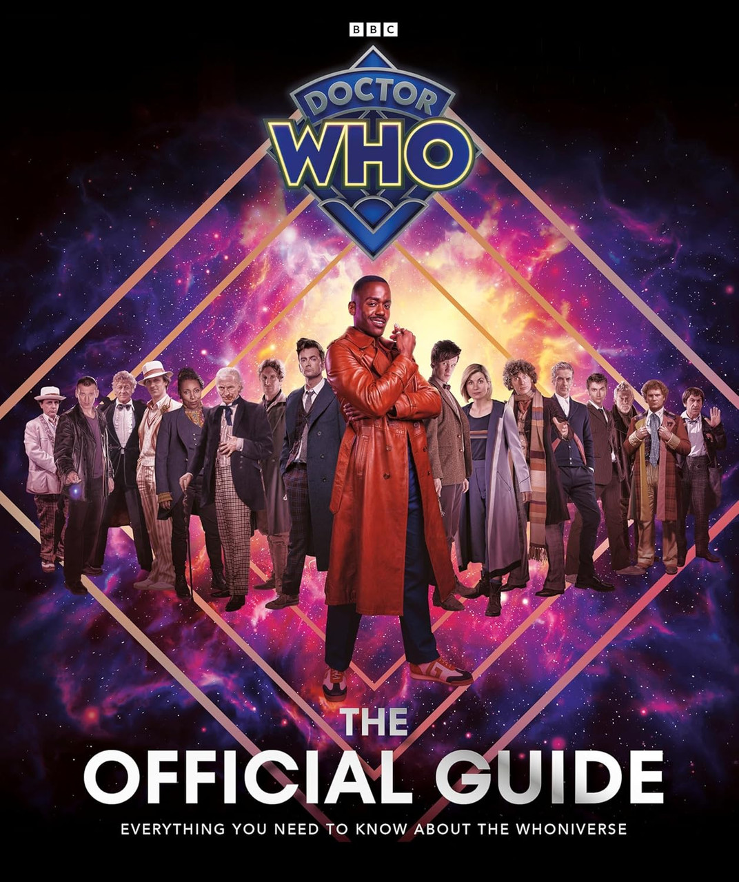 DOCTOR WHO OFFICAL GUIDE (Doctors 1 through 15) Hardcover HANDBOOK ...