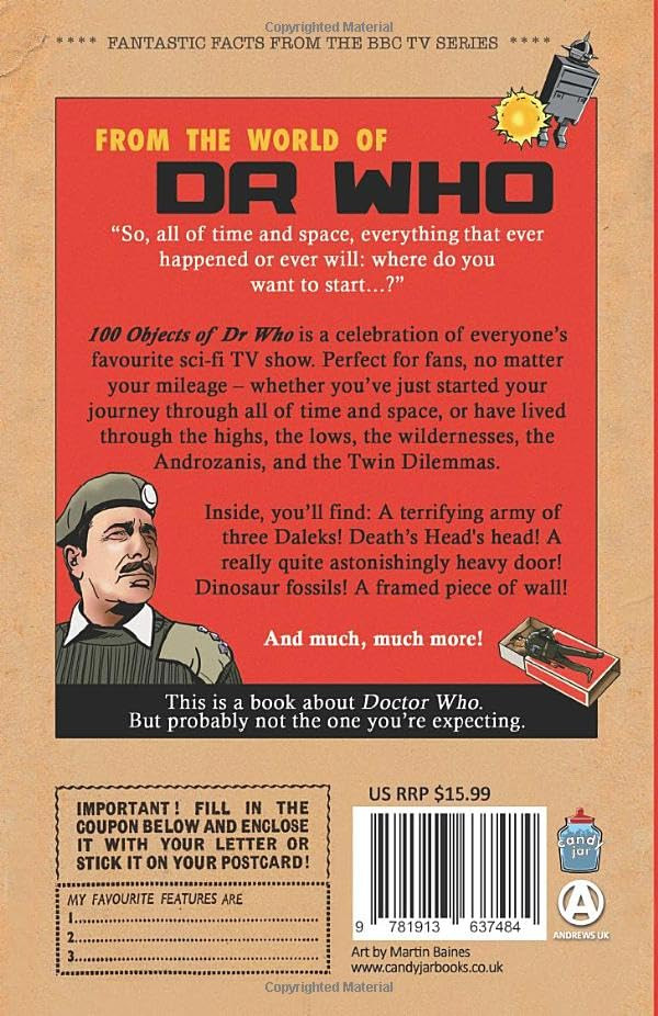 100 Objects of Dr Who: Fantastic Facts from the BBC TV Series ...