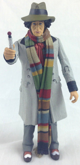 Doctor Who Action Figure - 4th DOCTOR (in light colored coat)(Tom Baker ...