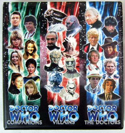 Doctor Who: Series: TRILOGY - Trading Card Binder with B1 Promo Card ...