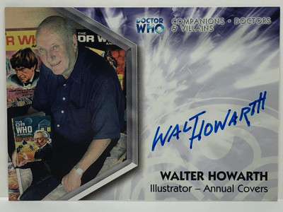 Doctor Who: TRILOGY Autograph Trading Card: DWT-A15 - WALTER HOWARTH ...