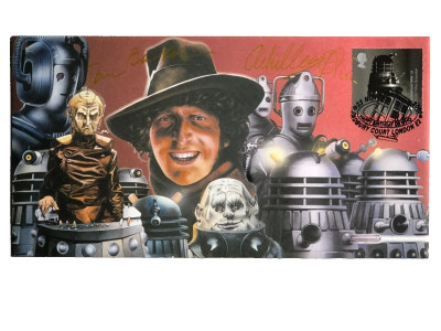 Doctor Who - TOM BAKER & CHRIS ACHILLEOS - Genuine Autographed UK ...