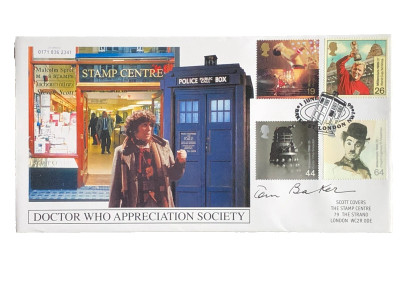 Doctor Who Appreciation Society - TOM BAKER - Genuine Autographed UK ...