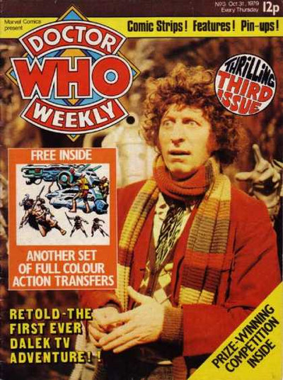 Doctor Who Weekly Magazine #3 (Complete WITH Transfer) - Doctor Who Store