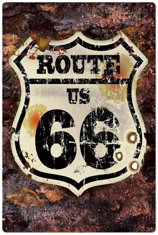 Route 66 - FactoryTinSigns