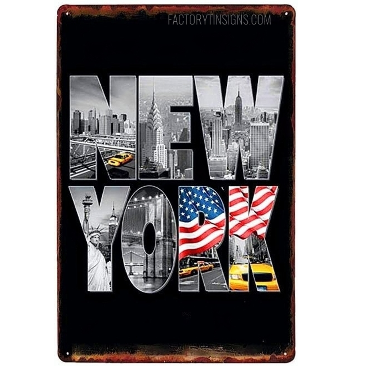 4 Classic American Tin Signs to Elevate Your Home's Style - FactoryTinSigns