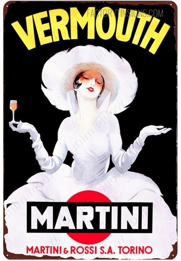 Martini Vermouth - FactoryTinSigns